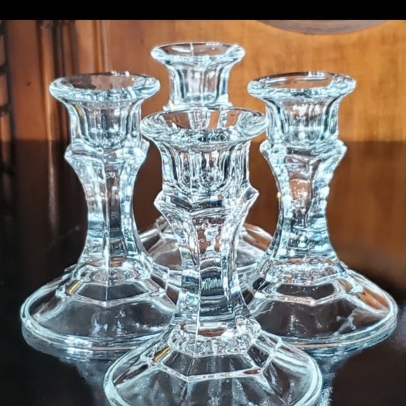 Libbey | Accents | Ten 4 Inch Candle Sticks By Libbey | Poshmark
